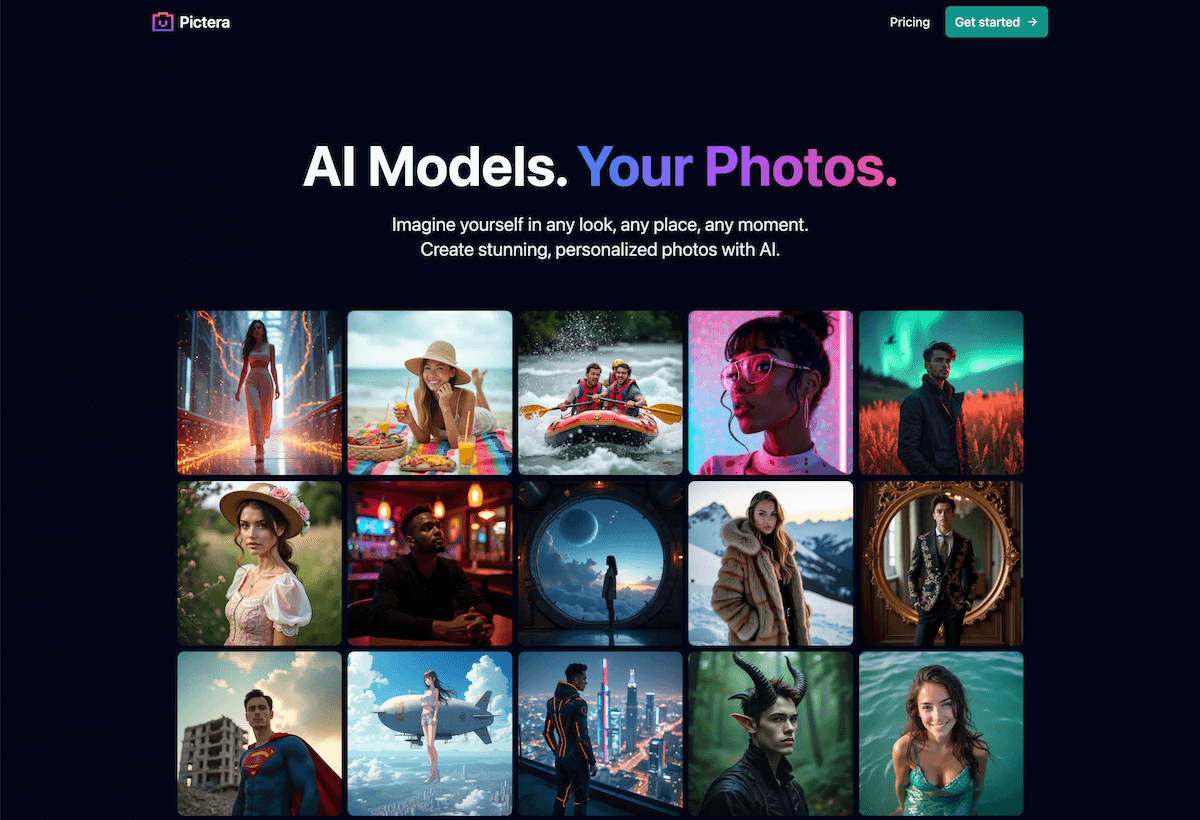 AI Photo Generator | Create Stunning AI Photos with Pictera